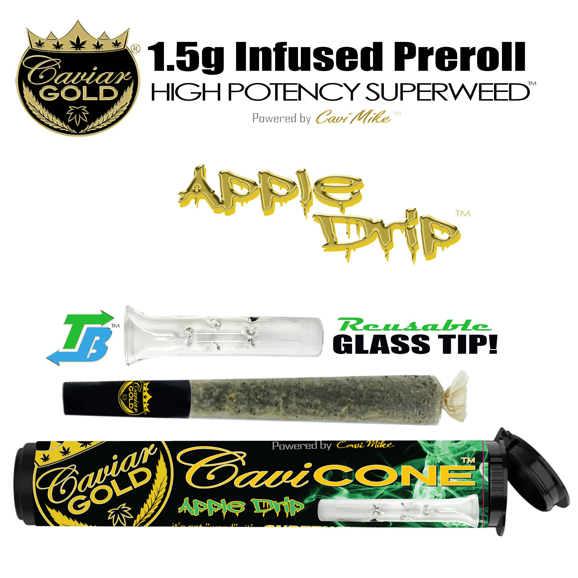 Apple Drip l 1.5g Infused Pre-Roll - Eagle Rock